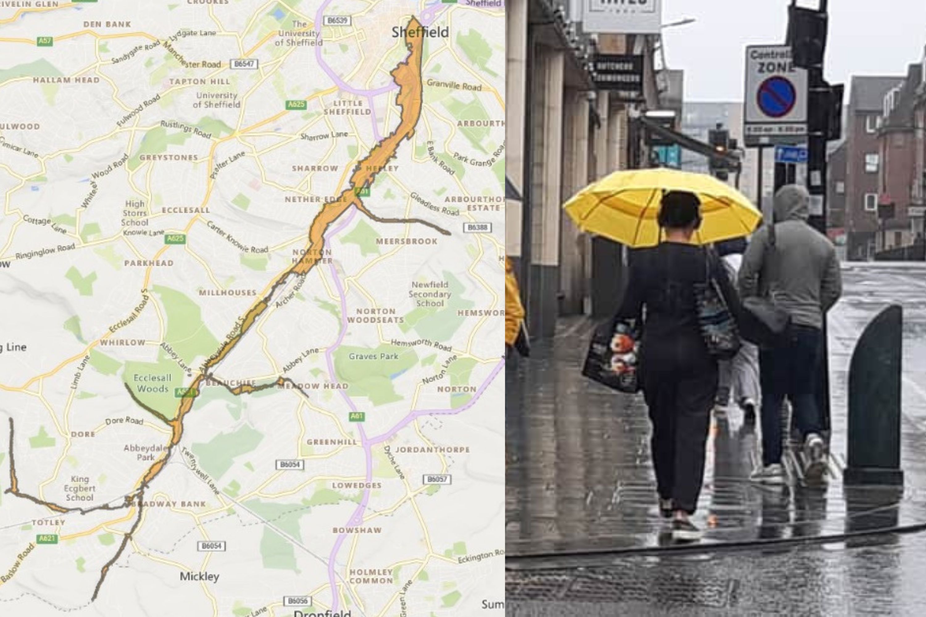 Sheffield weather: Flood alert issued along River Sheaf over heavy rain ...
