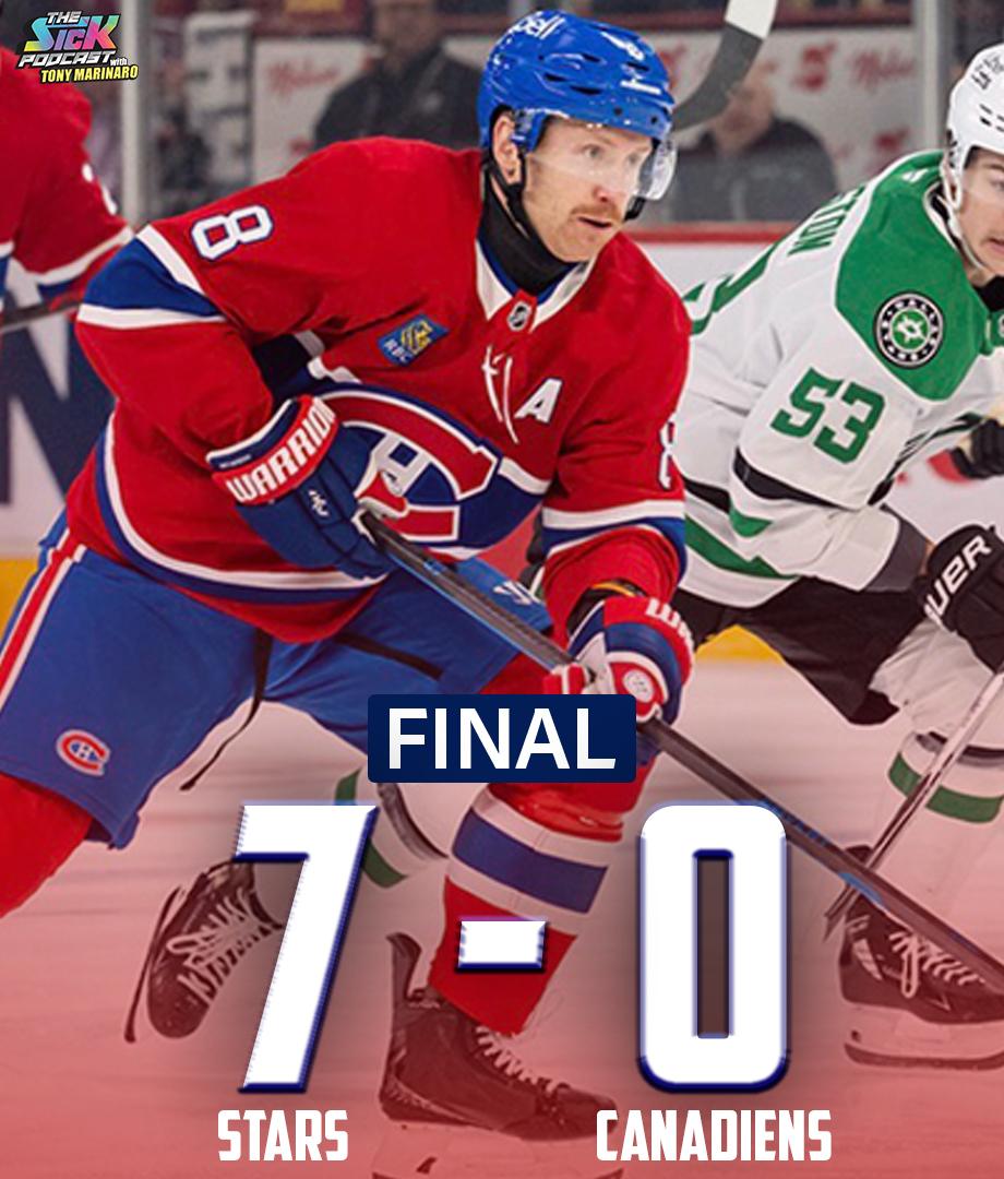 Nightmare Night For Habs As They Get Shutout 7-0 On Home Ice