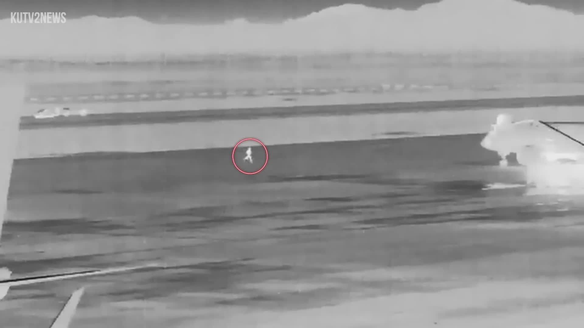 Final hours of man running after a moving plane