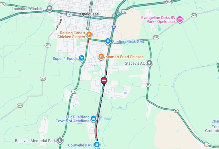 Northbound I-49 back open after school bus fire cleared