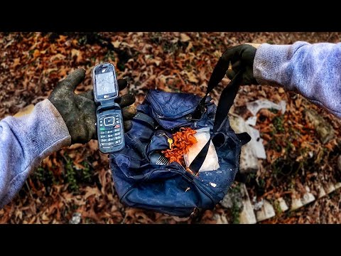We Hit The Jackpot Magnet Fishing! Multiple Bags With Human Contents ...
