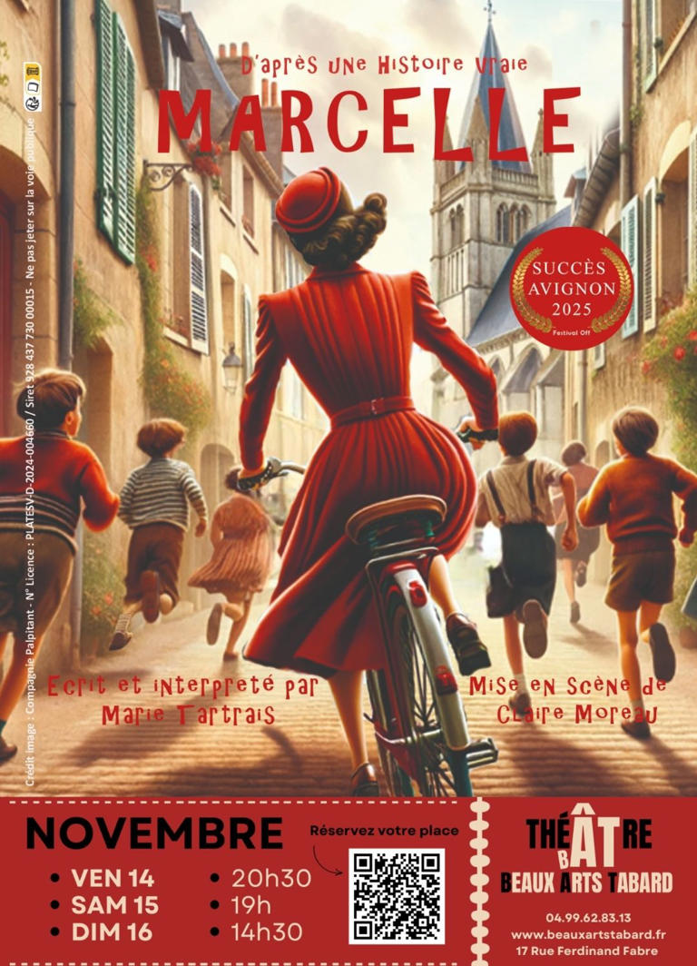 “Marcelle” : un seul-en-scène bouleversant au théâtre Beaux Arts Tabard