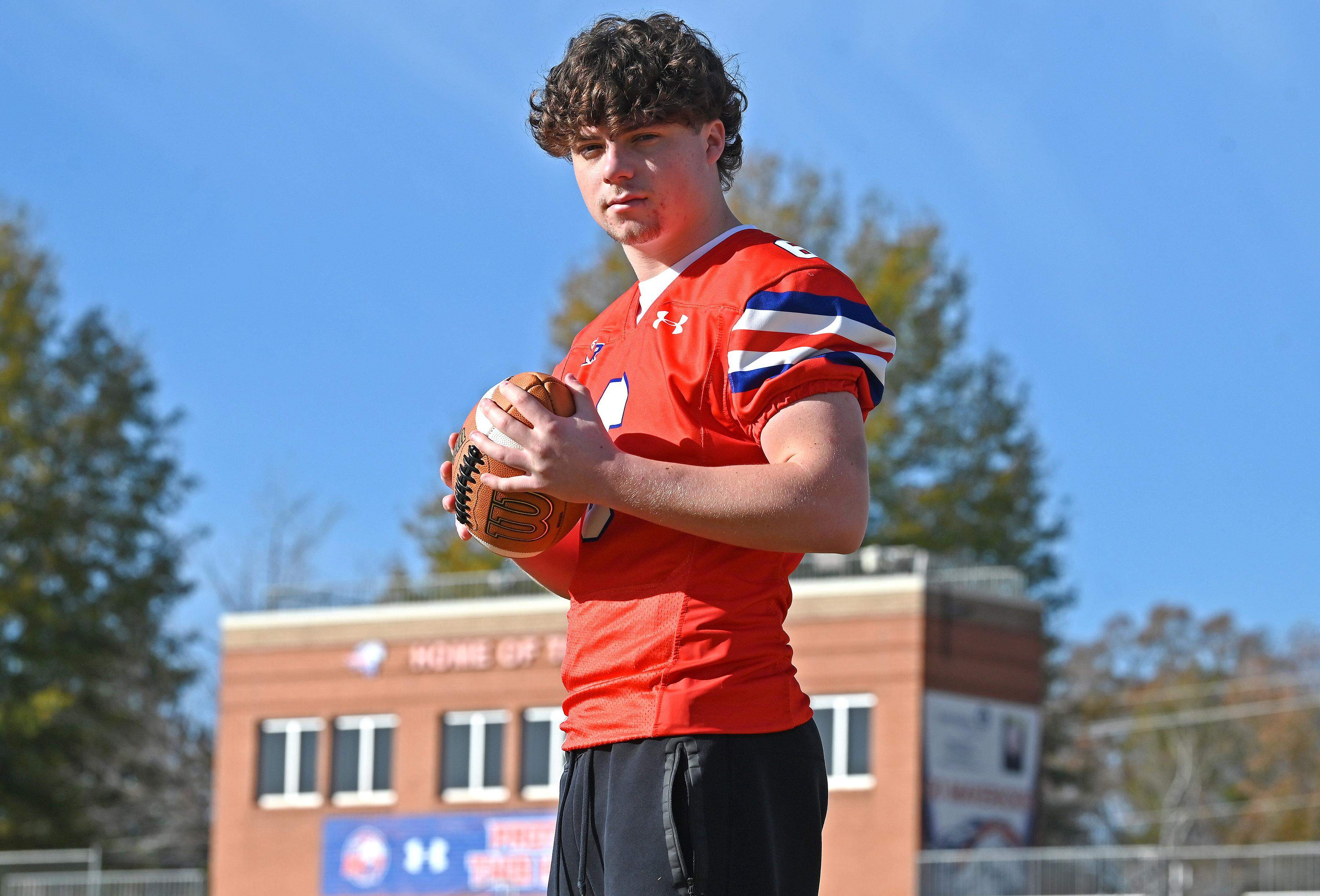 Panthers GM Dan Morgan's son Brady stars for Marvin Ridge after injury ...