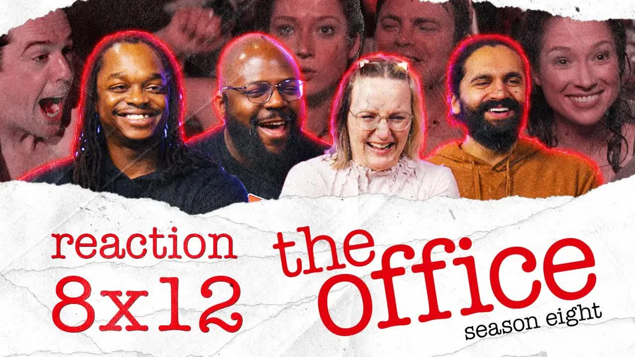 Pool party! The Office - 8x12 - group reaction