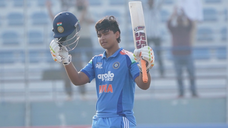 Suryavanshi scores joint-third fastest men's T20 century by an Indian