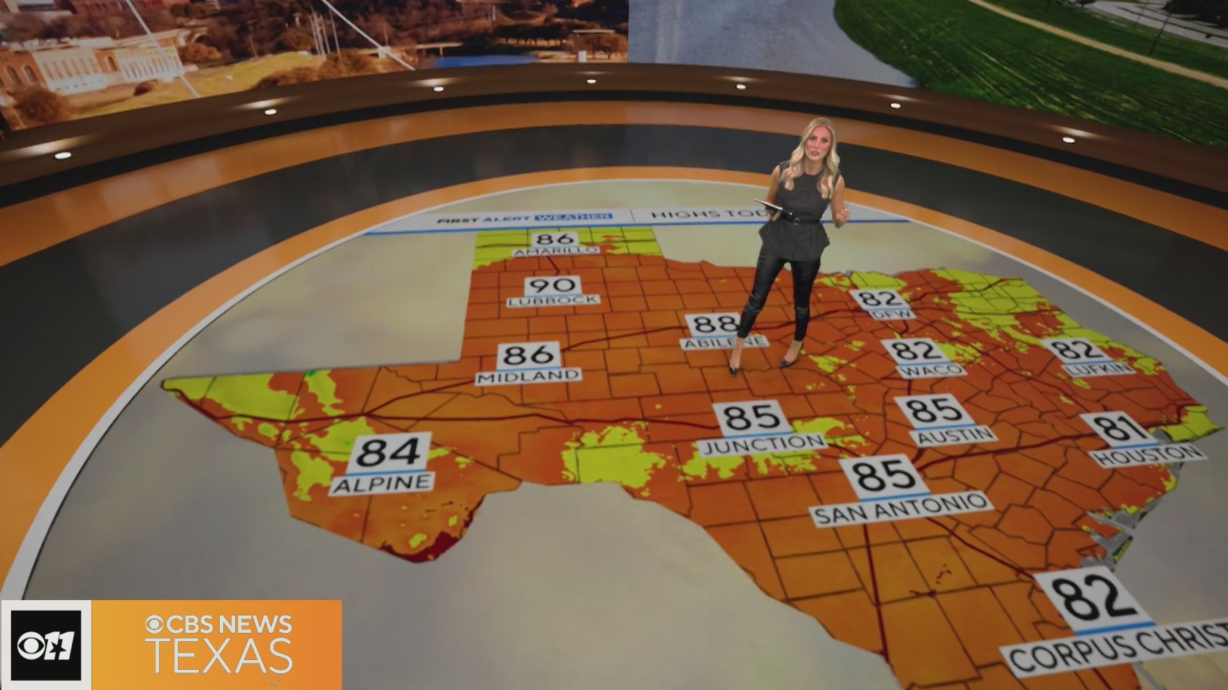 High temperatures remain well above average in North Texas before rain ...