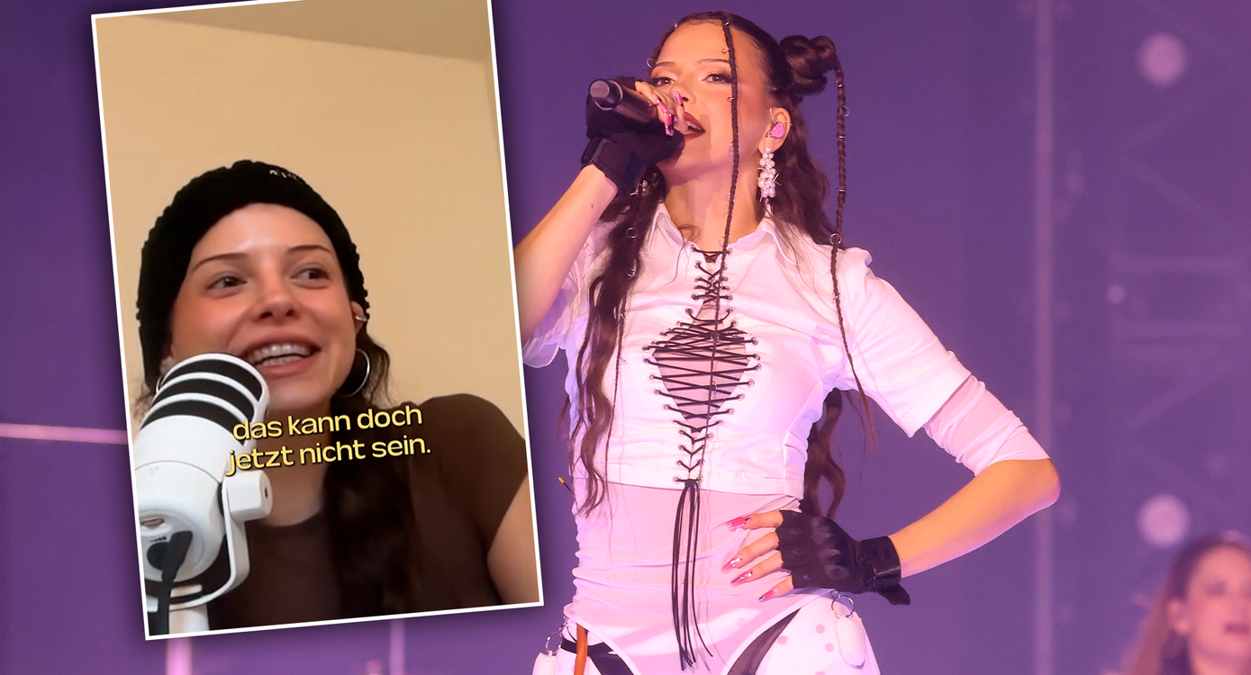 "Eingepisst" – Nina Chuba gesteht Panne auf der Bühne