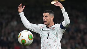 Cristiano Ronaldo sent off during match against Ireland, may miss World ...