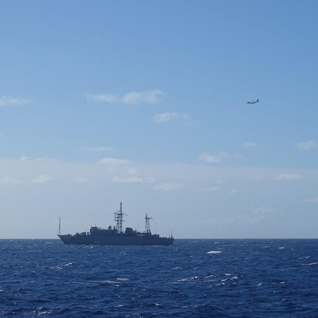 Russian military spy ship tracked by U.S. Coast Guard off Hawaii coast