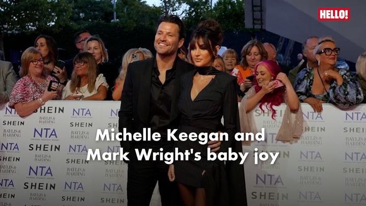 Watch: Michelle Keegan and Mark Wright's baby joy