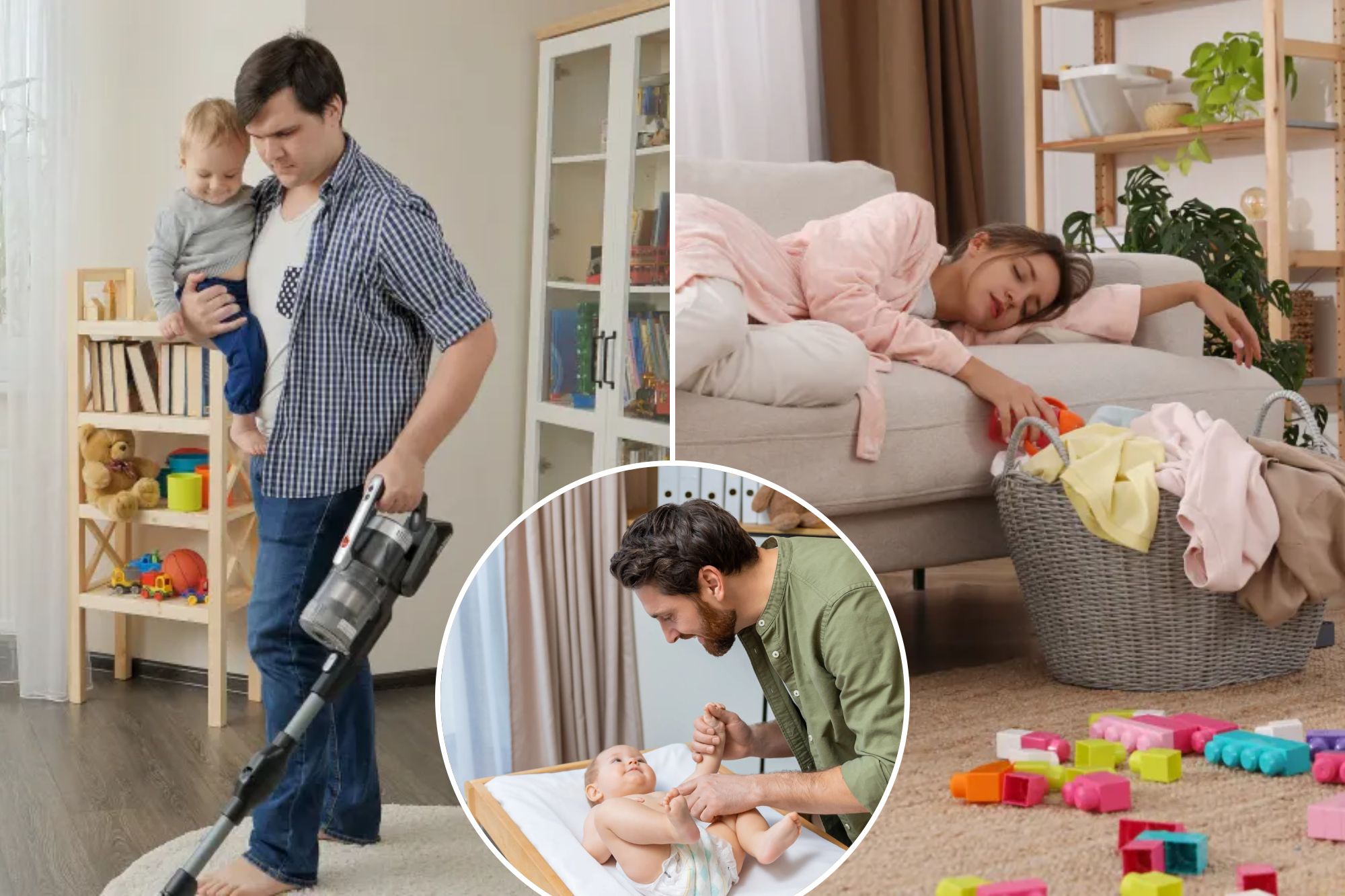 Dads blast ‘lazy’ stay-at-home moms for complaining: ‘It’s not hard ...