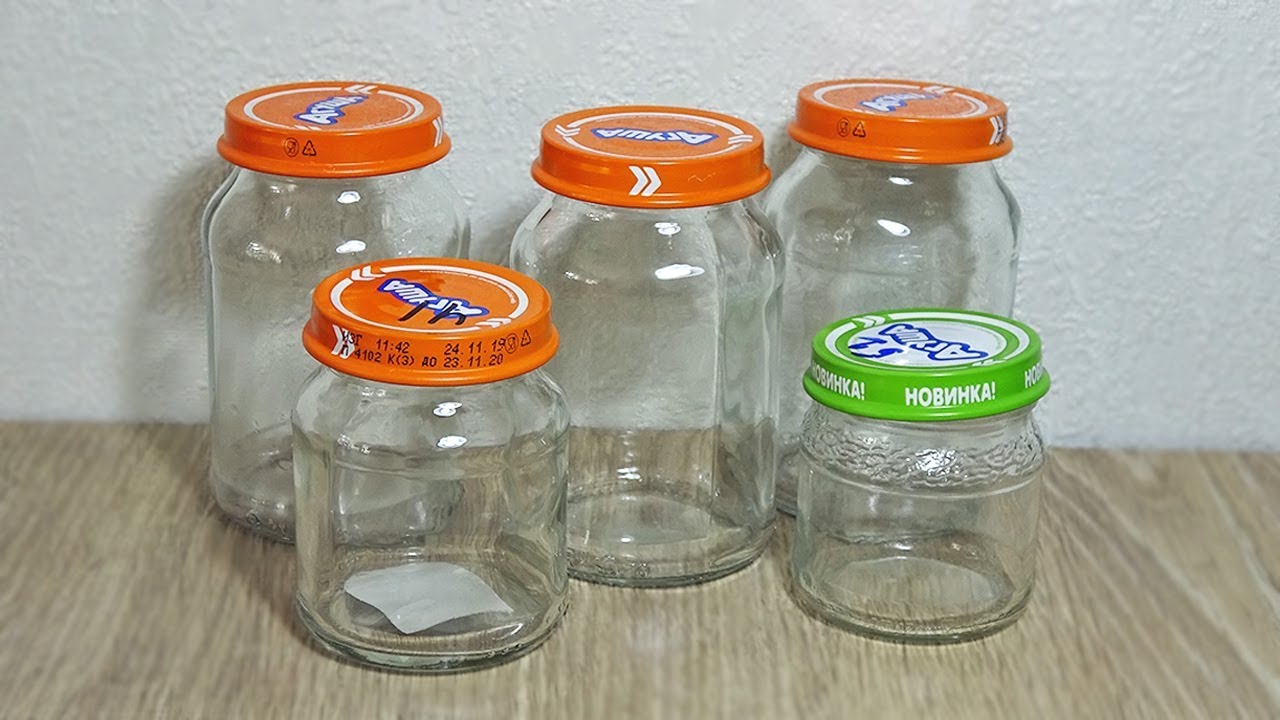 Five DIY Ideas with Baby Food Jars