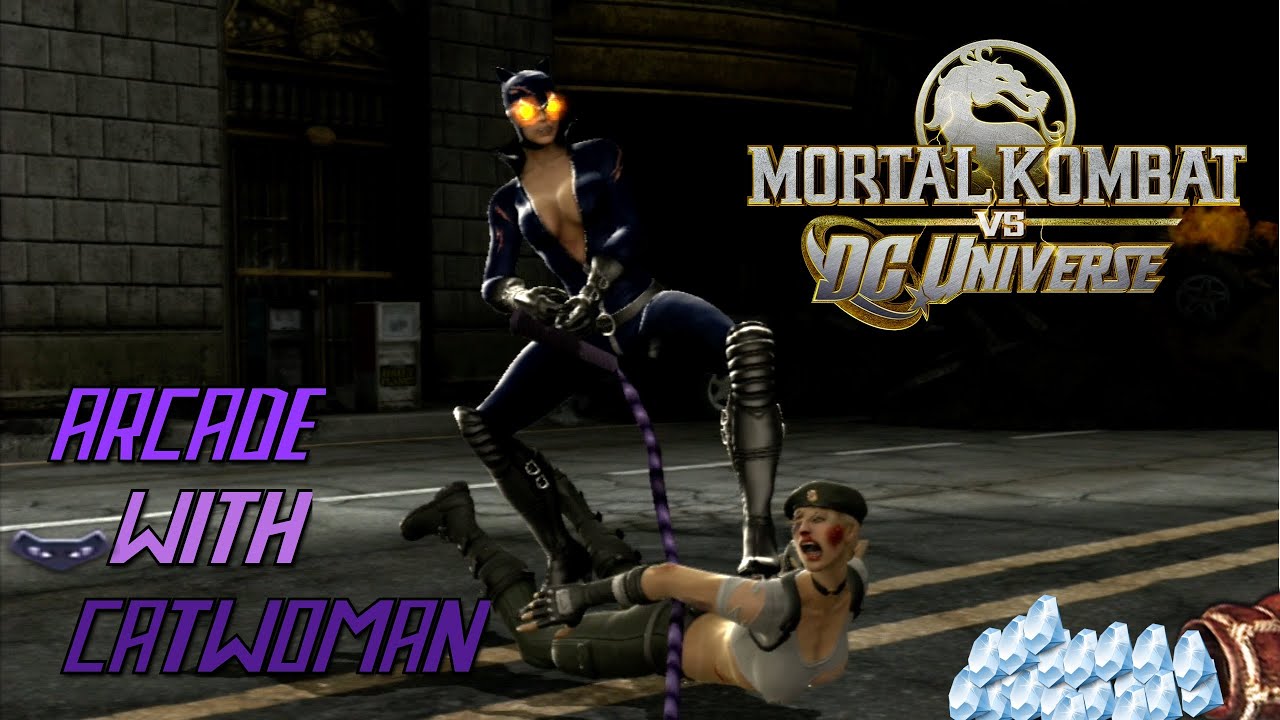Mortal Kombat vs. DC Universe playthrough - Catwoman