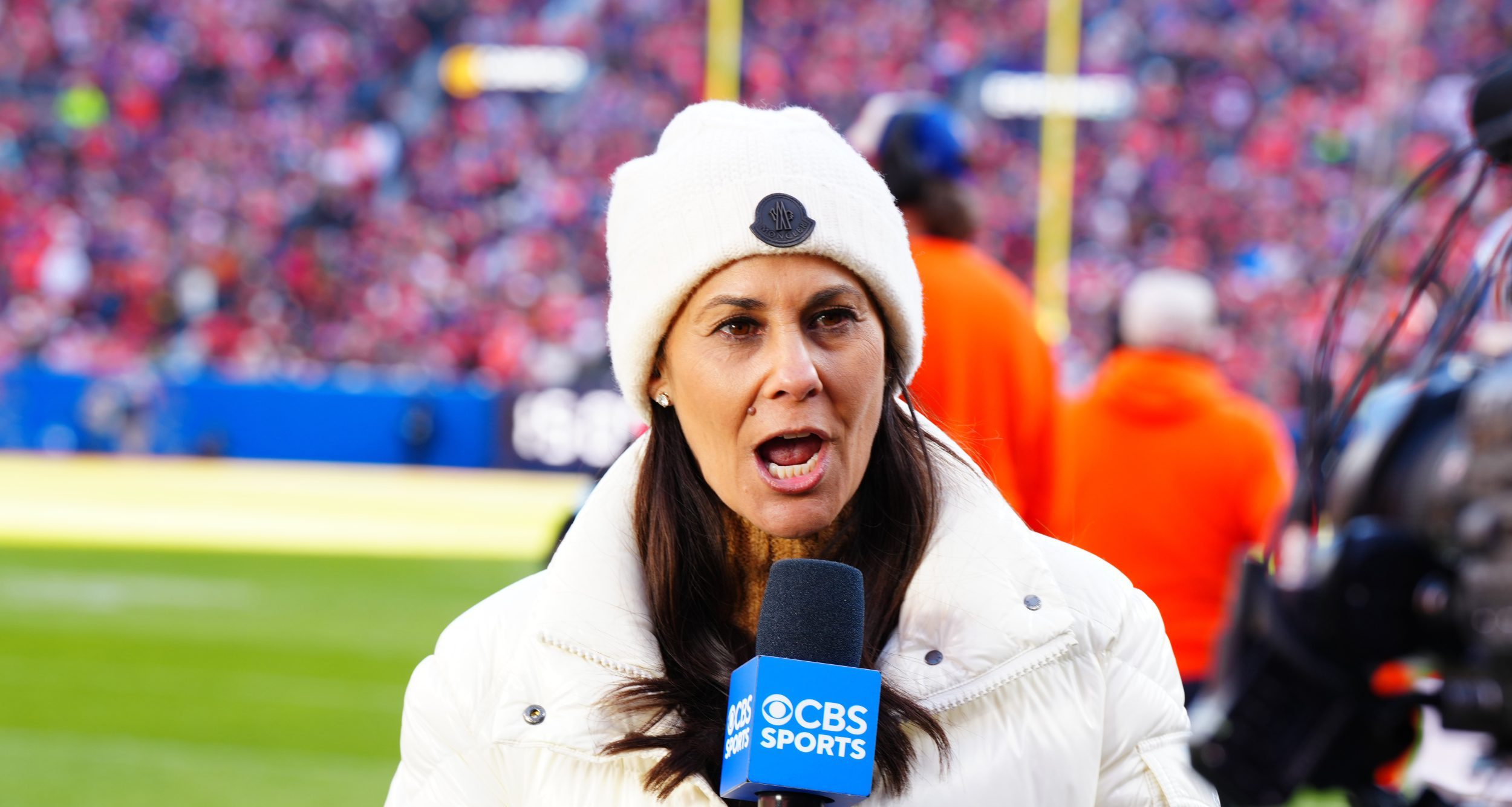 Tracy Wolfson reveals the half of her job CBS viewers never see