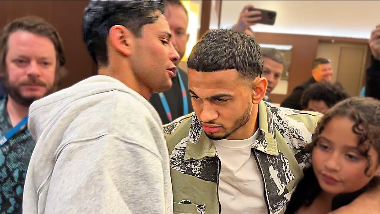 Ryan Garcia & Rolly Romero embrace & show respect in heartfelt moment ...