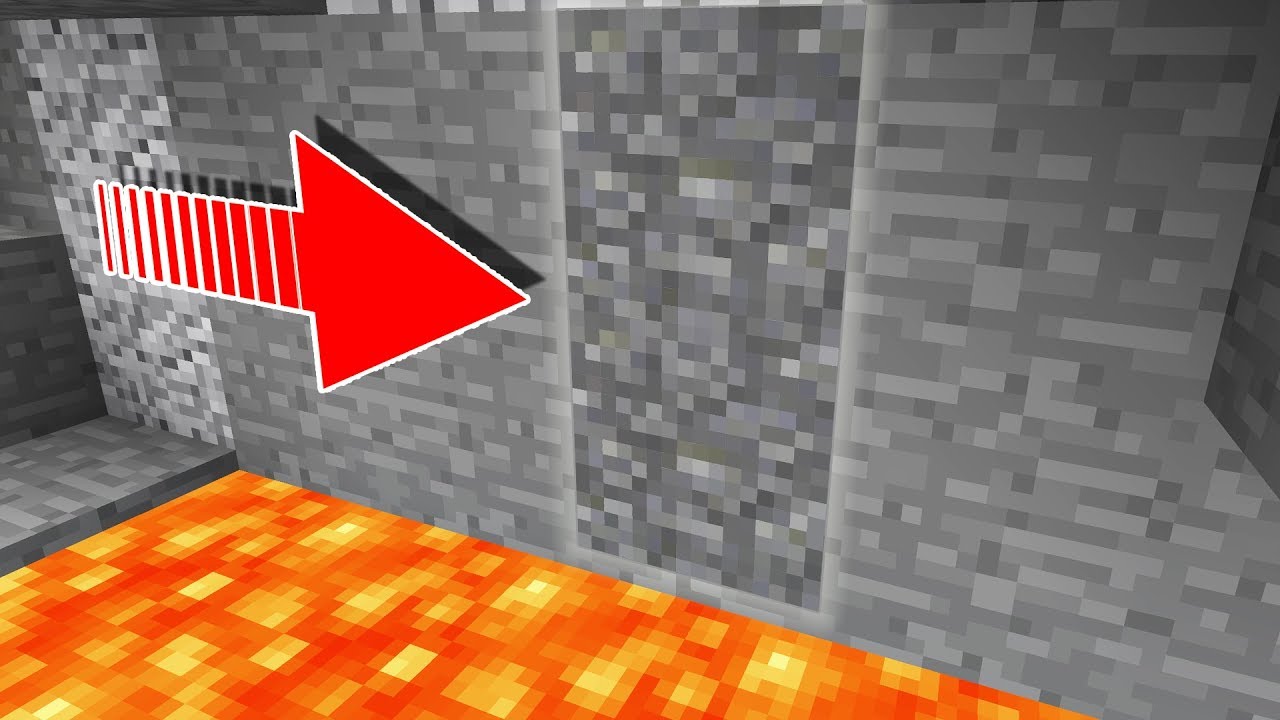 Minecraft's secret underground rooms