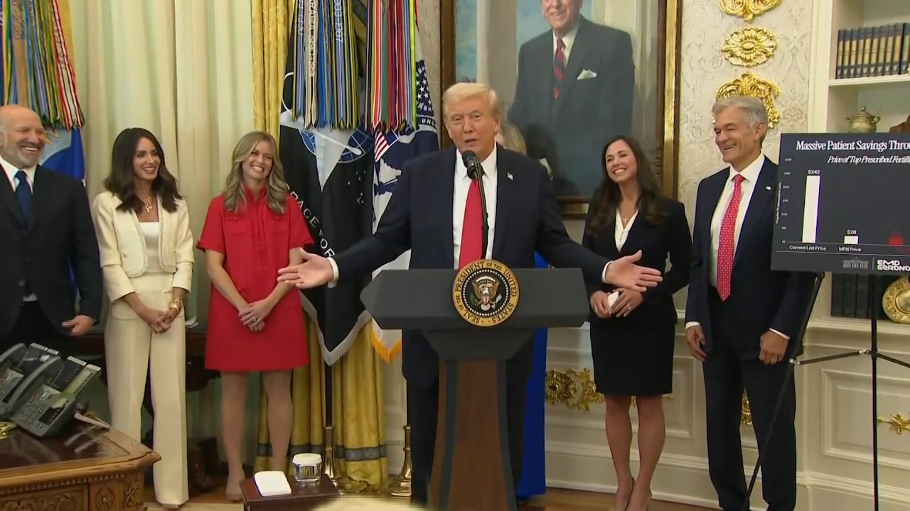 'I Stood For An Hour And A Half Like This': Trump Kicks Up A Fuss ...