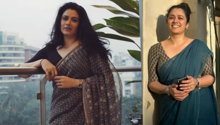 Girija Oak SLAMS AI-Generated Photo Amid ‘Blue Saree’ Viral Craze ...