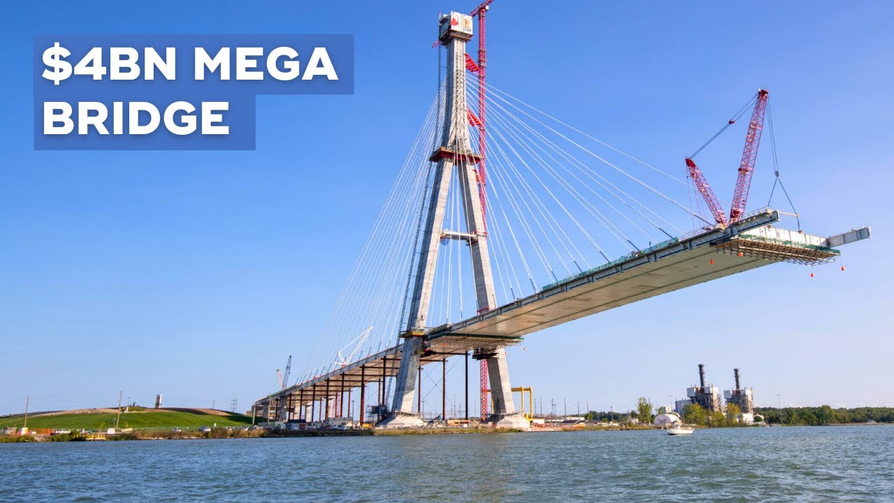 The Gordie Howe: North America’s Record-Breaking Cable-Stayed Bridge