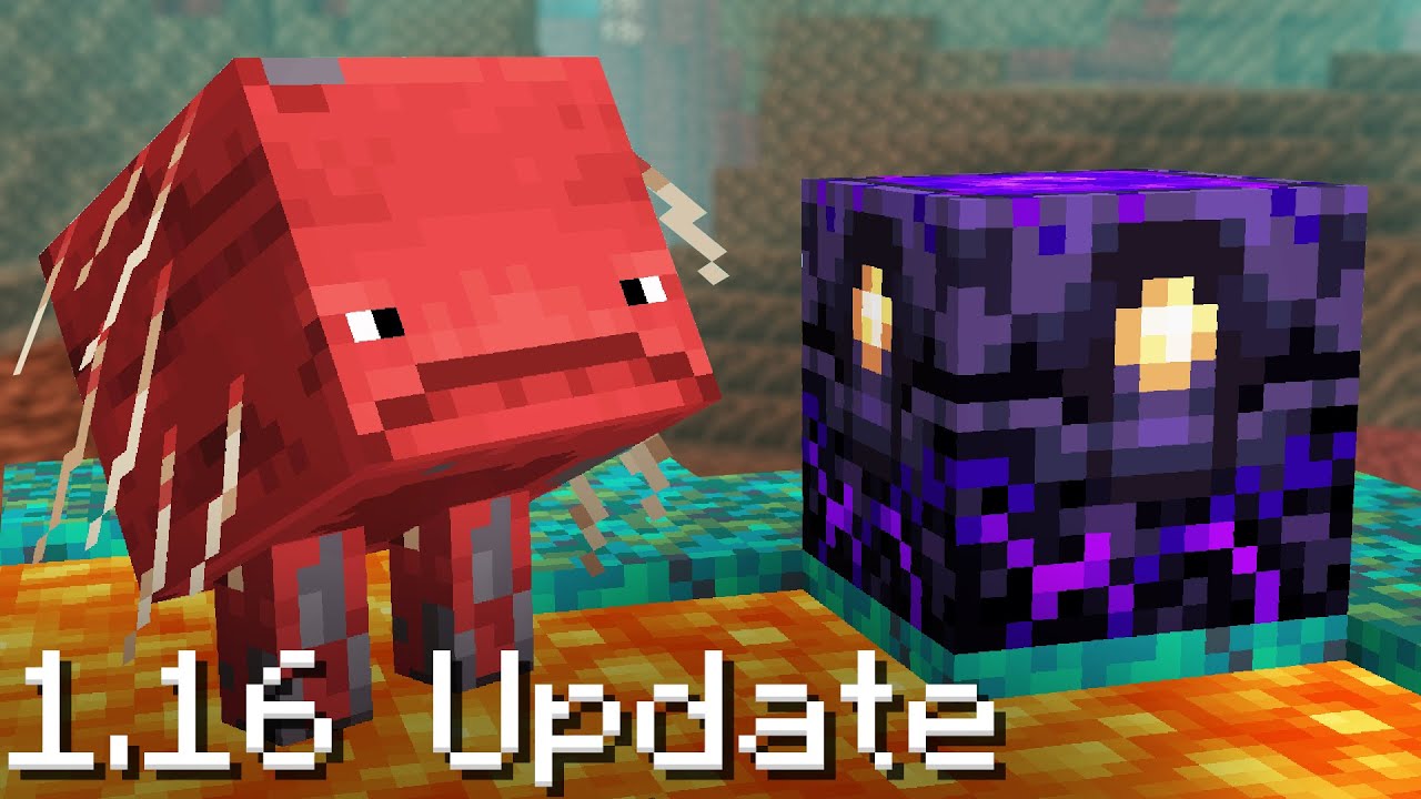 100 updates in Minecraft 1.16 (nether update)