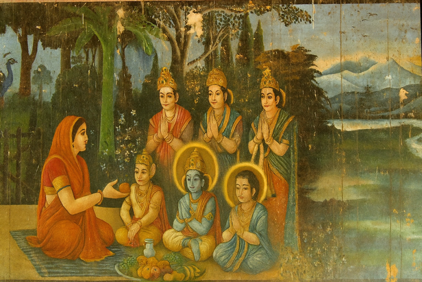 The Story of Anasuya: The Woman Who Turned the Trimurti into Babies