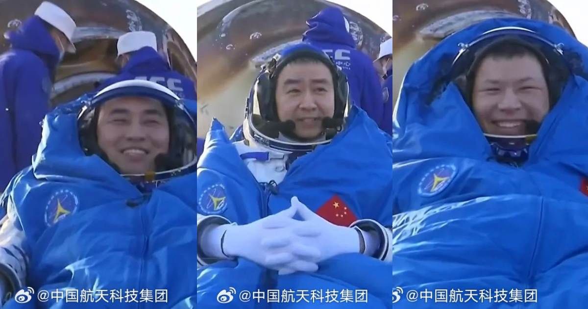 Shenzhou-20 astronauts make it back to Earth following delay caused by ...