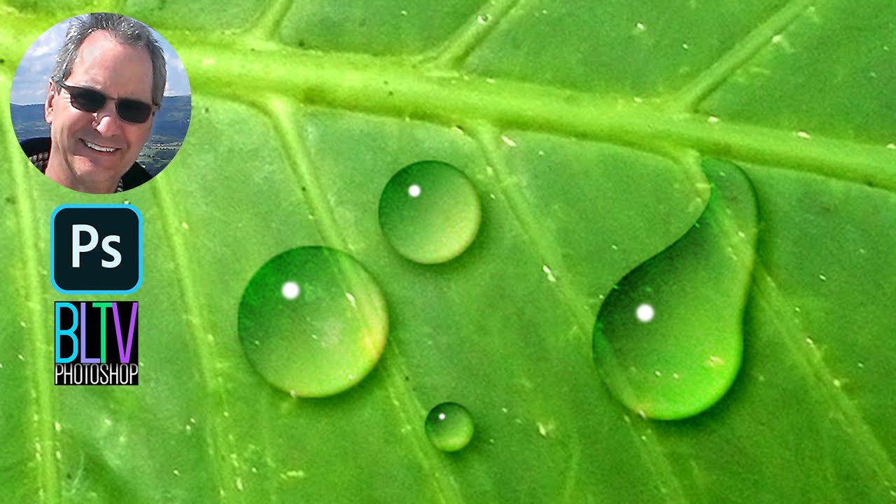 Photoshop tutorial: How to make water drops