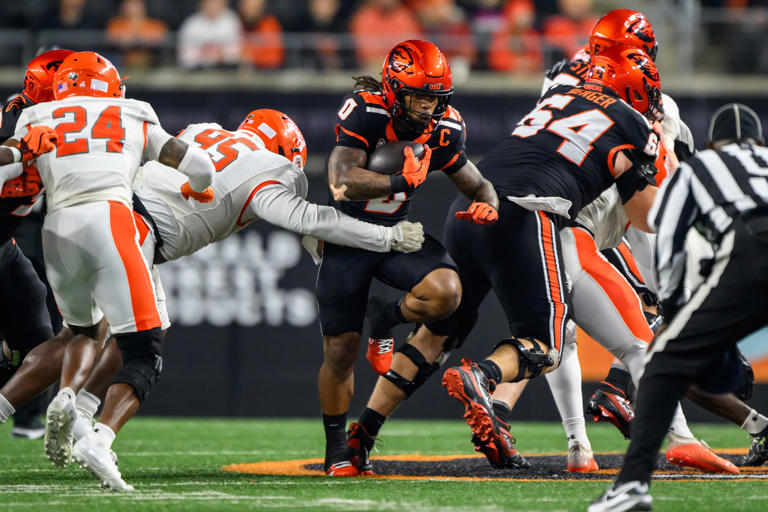 Oregon State football vs. Tulsa highlights. Beavers can't keep up with ...