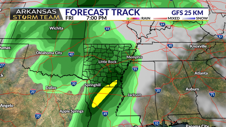 Arkansas Storm Team Forecast: Warmer and windier weather for Friday and ...
