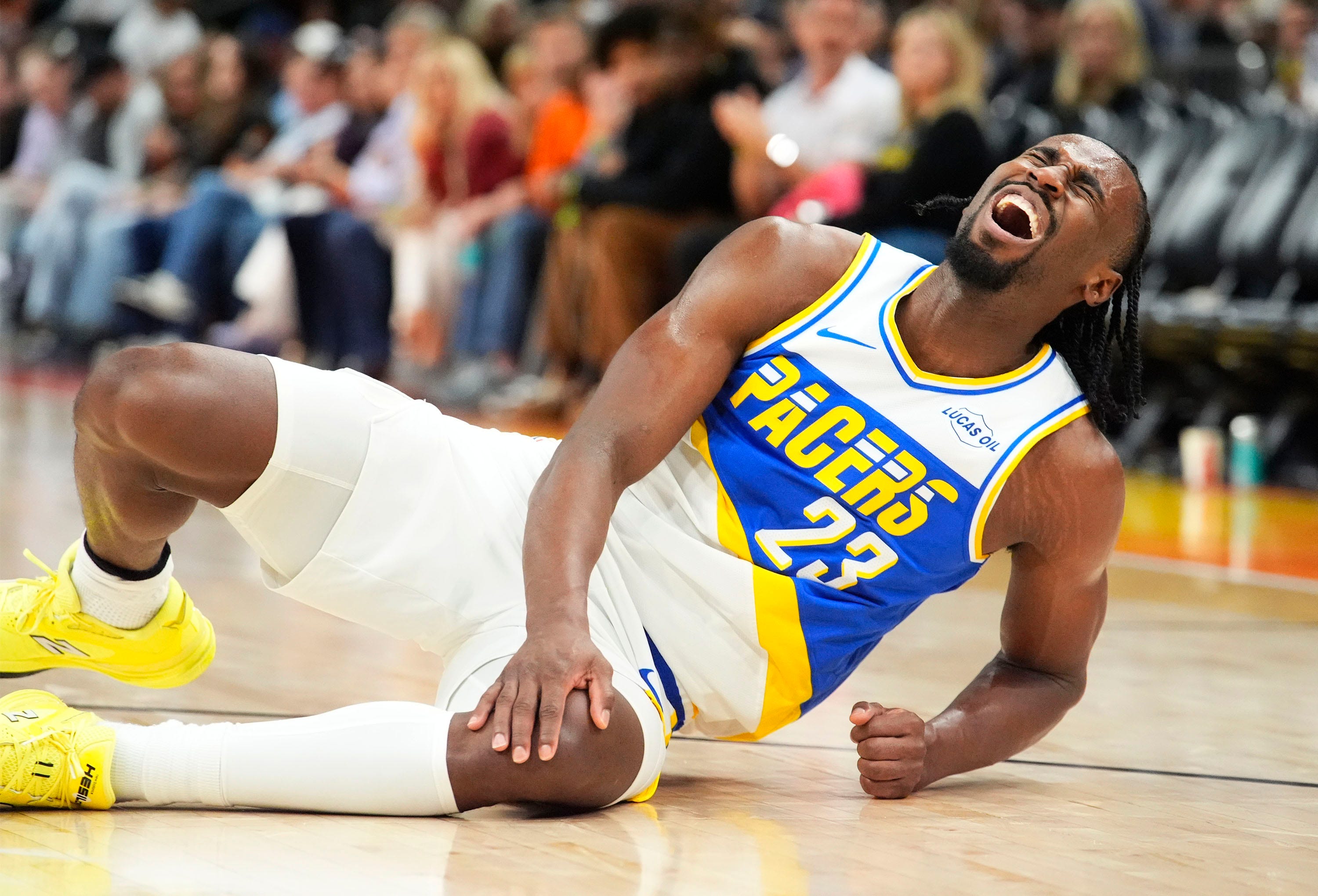 Pacers fortunate for Aaron Nesmith's prognosis, Bennedict Mathurin ...