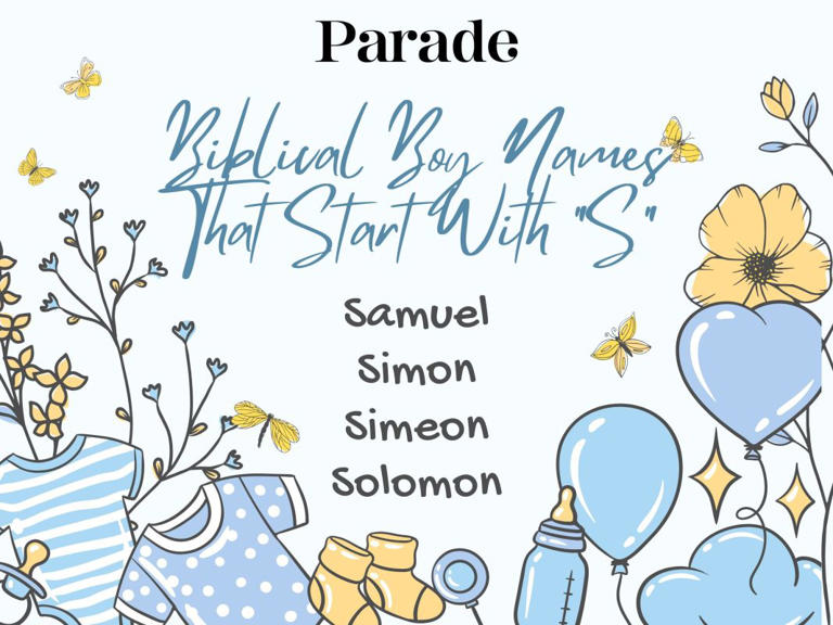 125 Baby Boy Names That Start With ‘S’ and Their Meanings