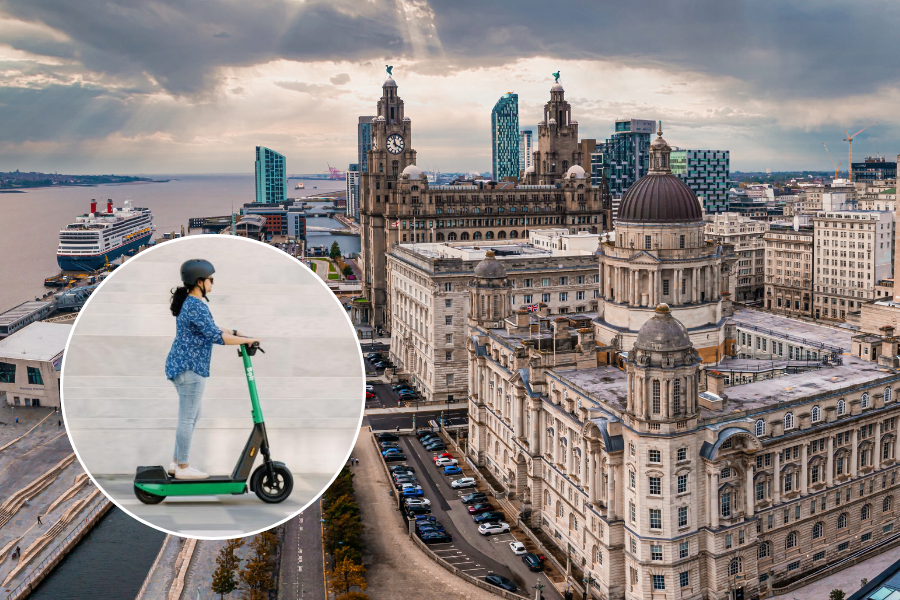 'UK first' e-scooter roll out for whole of Liverpool as city says ...