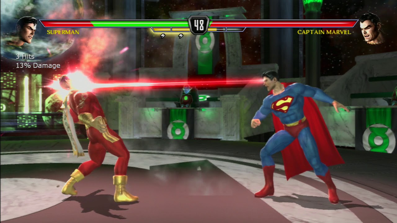MK vs DC battles - Superman vs Captain Marvel