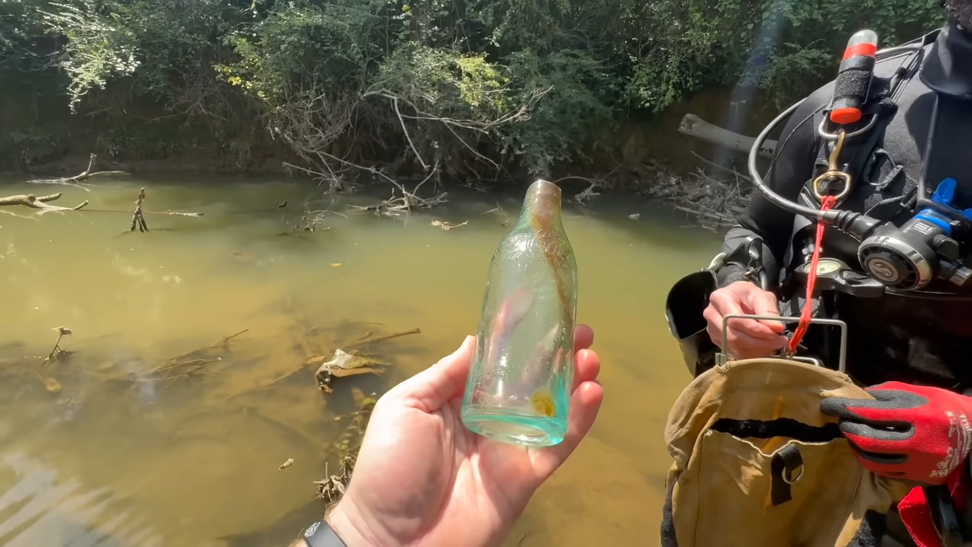How a routine bottle hunt turned into an unexpected treasure find