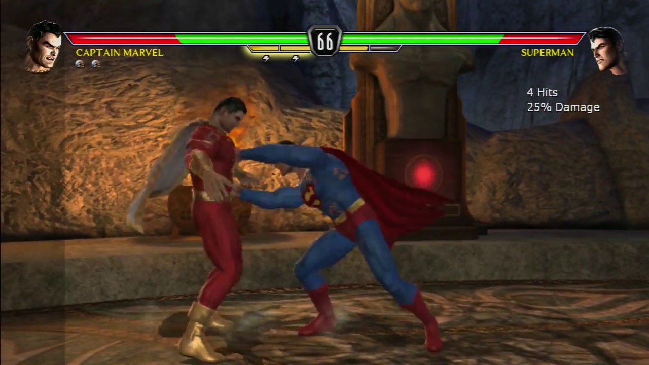 MK vs DC battles - Captain Marvel vs Superman