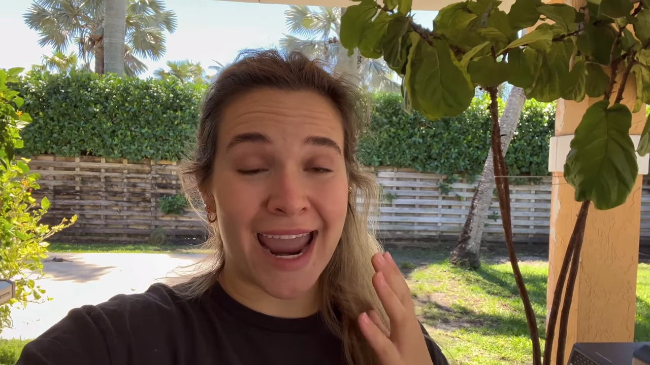 Baby monkey’s adorable first attempt at climbing trees