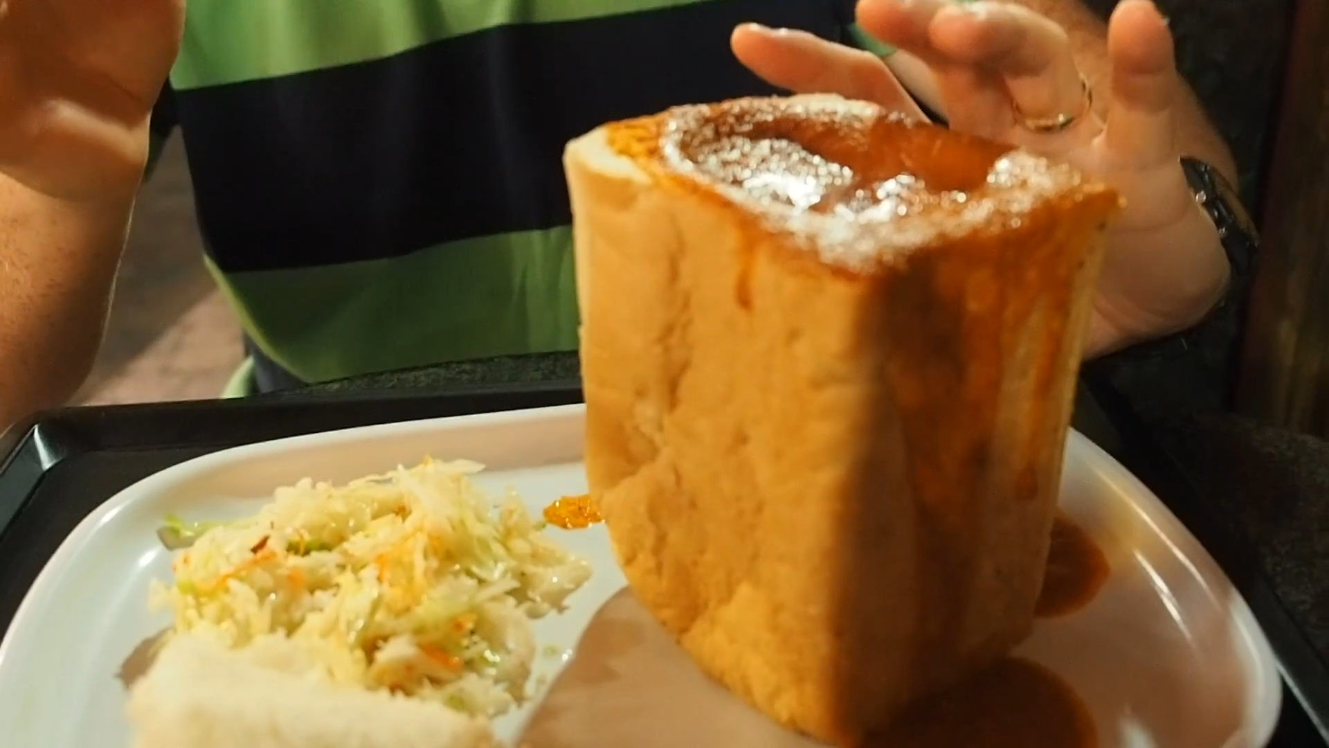 Trying South Africa’s iconic curry bread bowl at Eastern Food Bazaar