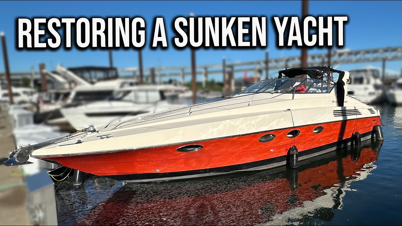 How I restored my sunken 30 year old Italian yacht