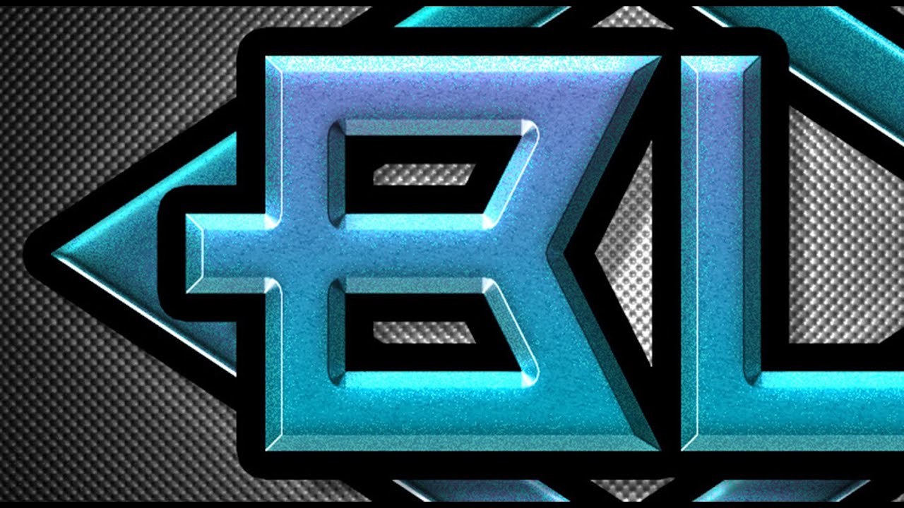 Photoshop tutorial: How to make a carbon fiber logo of your initials