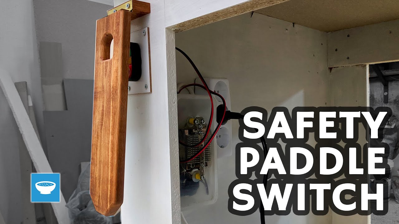 Build a Safety Paddle Switch That Can Save Your Workbench