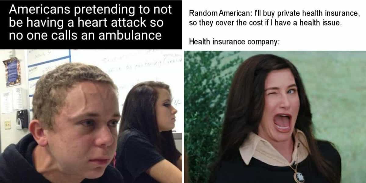 Darkly funny healthcare memes