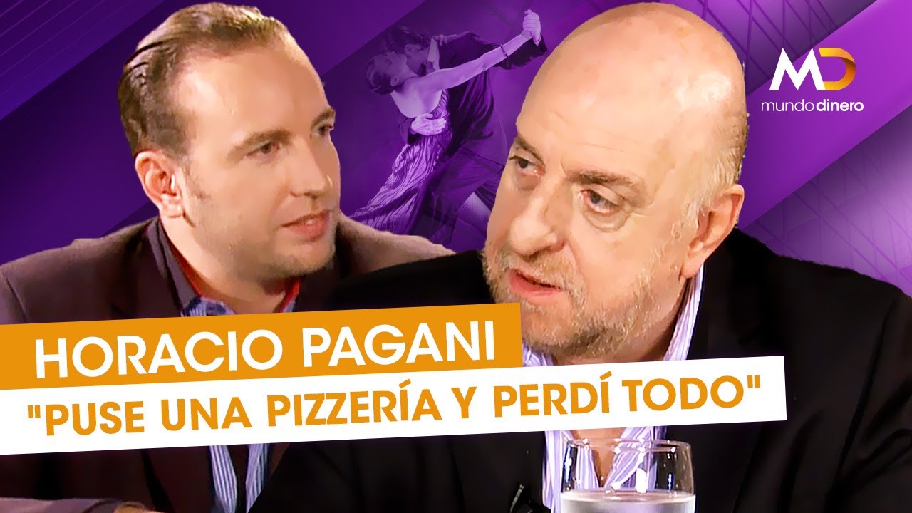 Horacio Pagani: "Gasto mucha guita... especialmente en cenar afuera"