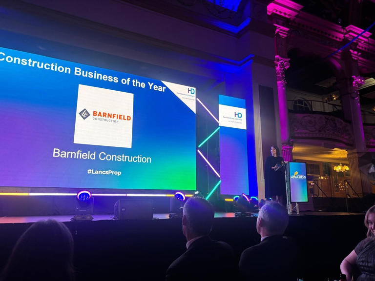 Barnfield Construction celebrated as Construction Business of the Year ...