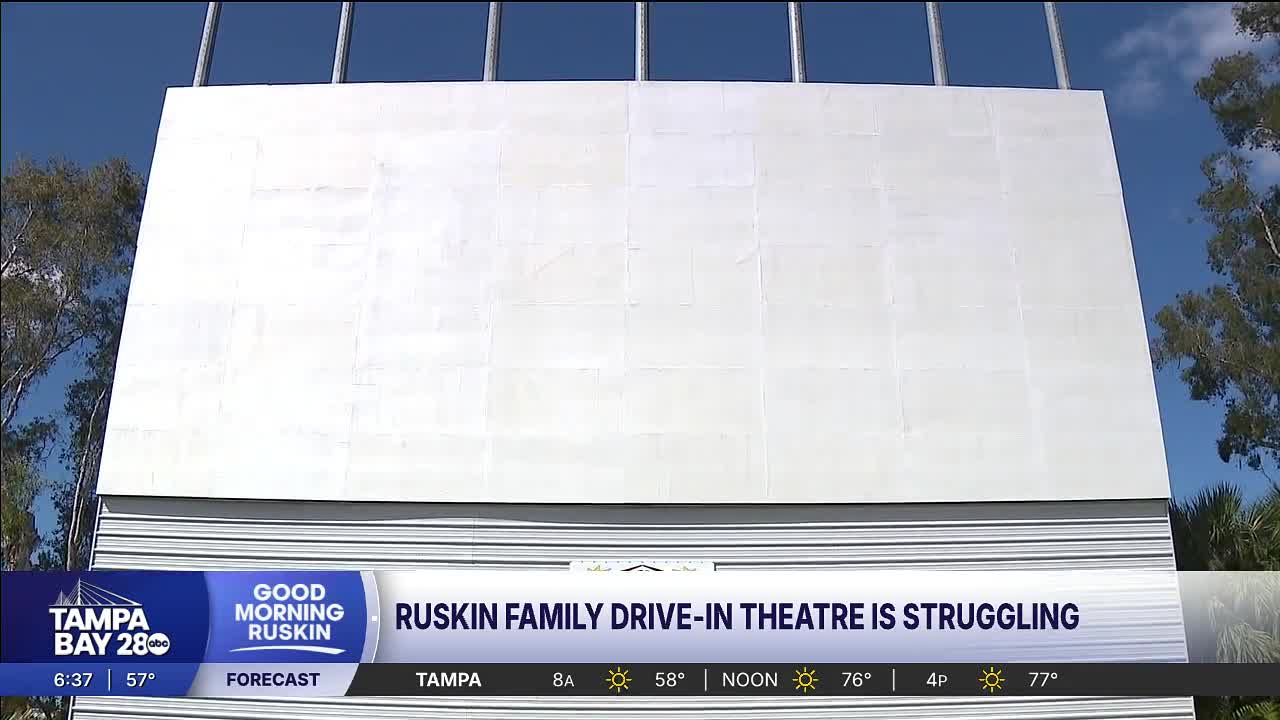 Historic Ruskin Drive-In needs support to continue its over 70-year ...