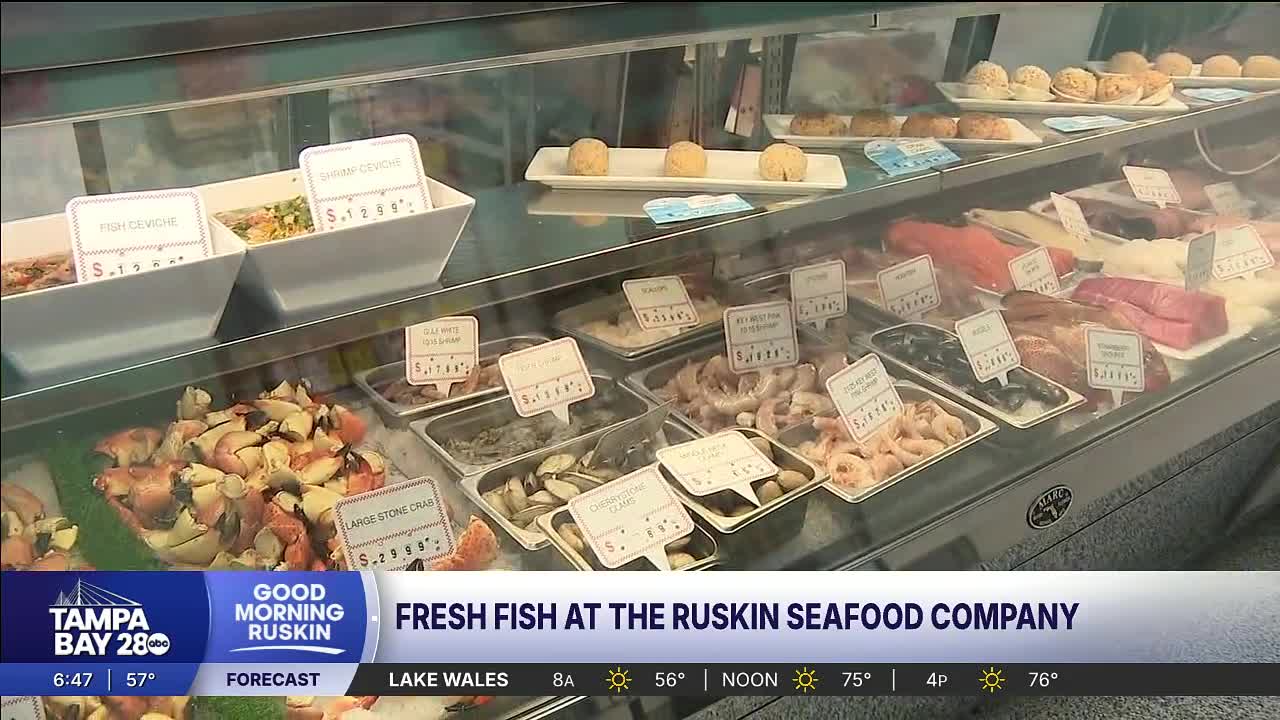 Ruskin Seafood Company hooks customers with fresh catches