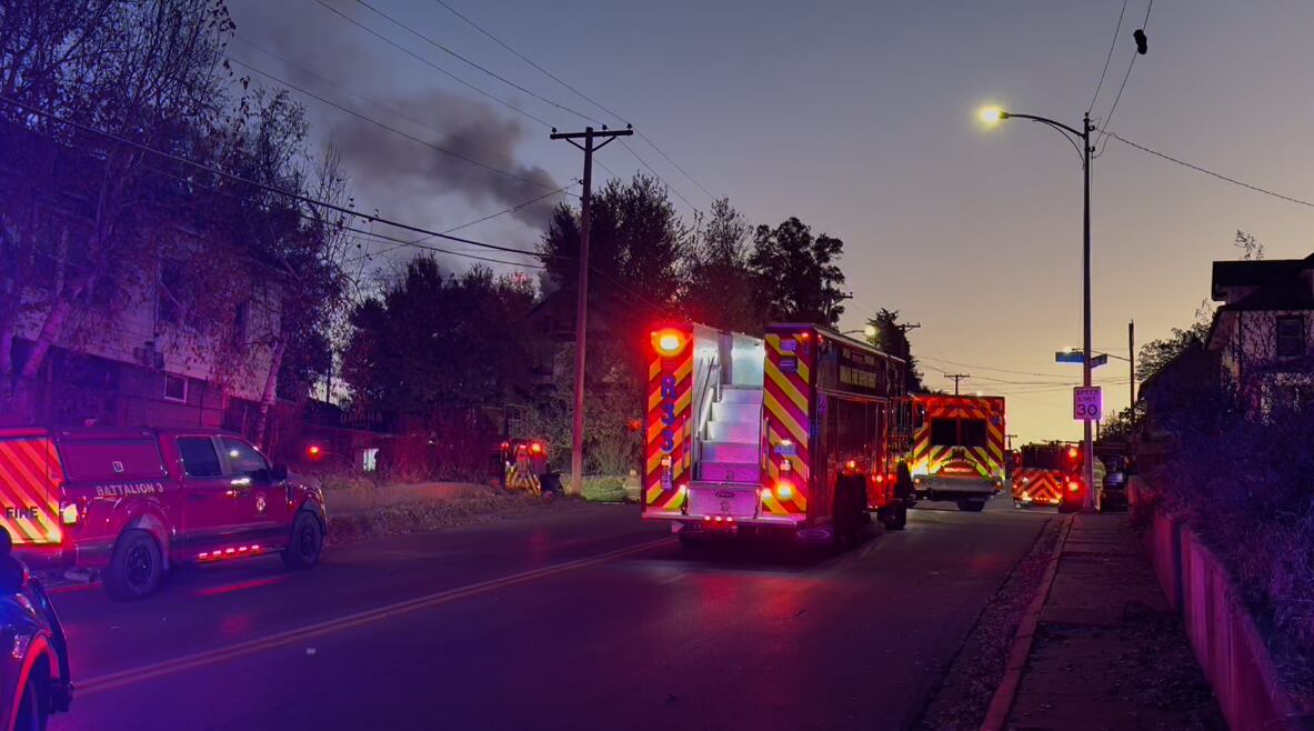 Crews respond to house fire south of downtown Omaha