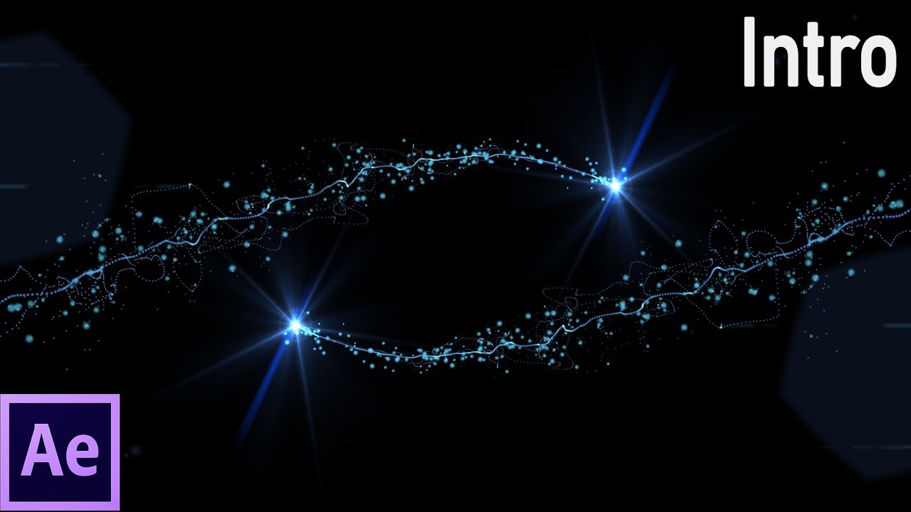 After Effects tutorial - How to create flare intro - 87