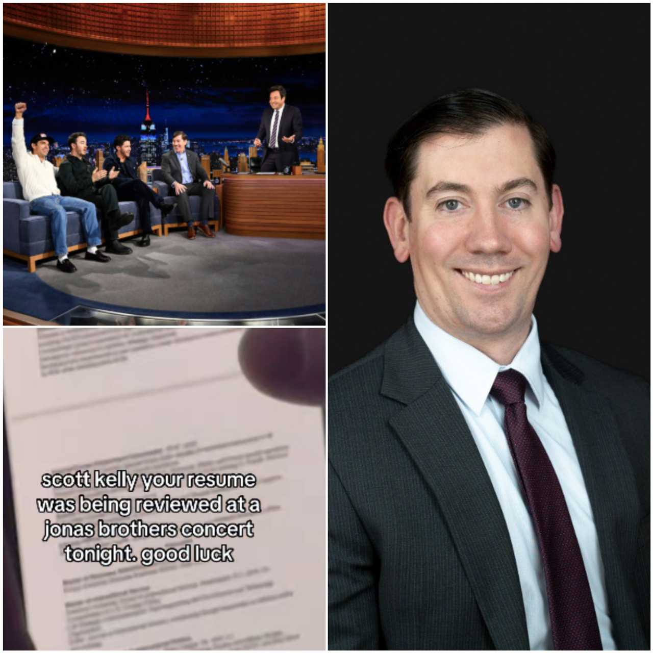 Meet Scott Kelly: Viral Jonas Brothers Resume Guy Surprises The Band On ...