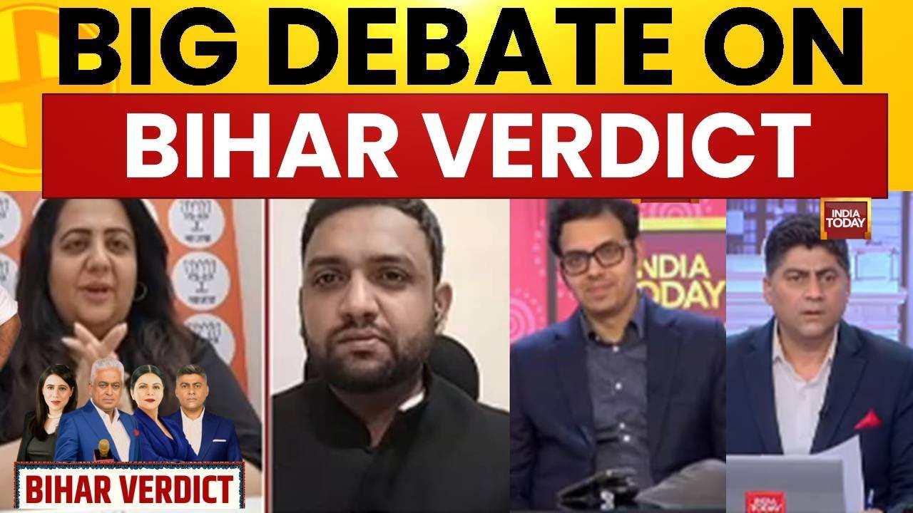 India Today Debate: Decoding NDA's Bihar Victory; PM Modi Sets Sights ...
