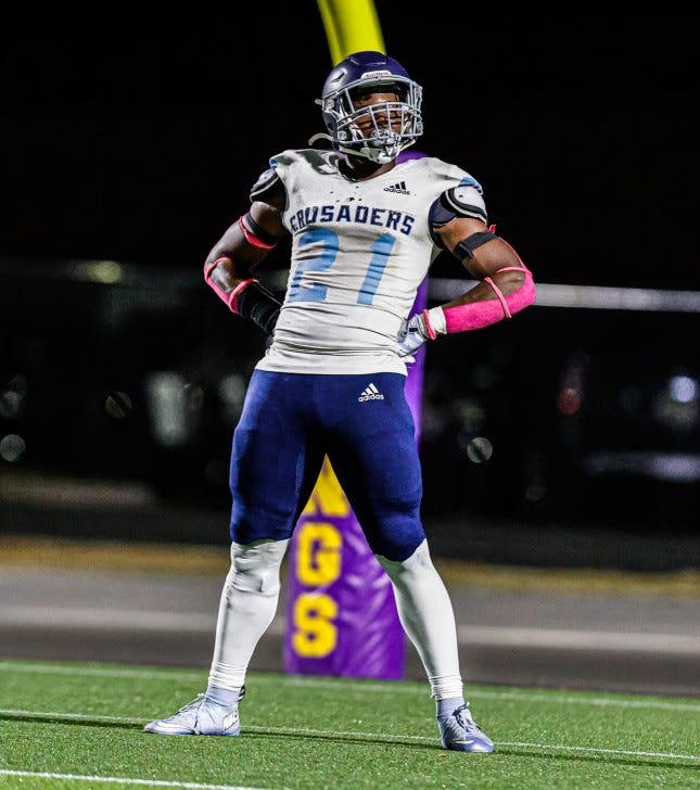 The latest Daily Advertiser Athlete of the Week, WCA-Opelousas’ Kyle Horde